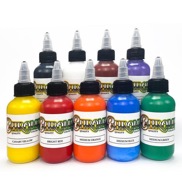 9 Bottle Primary Color Set – South State Manufacturing
